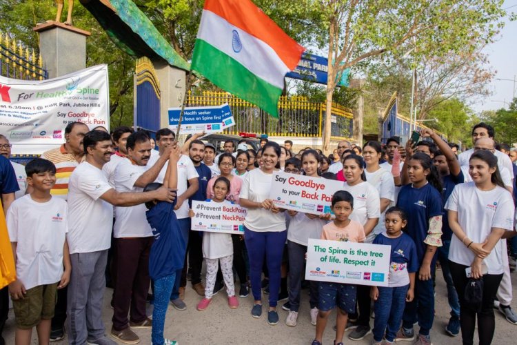 WALKATHON ORGANIZED BY ASIAN SPINE HOSPITAL TO RAISE AWARENESS ABOUT ...