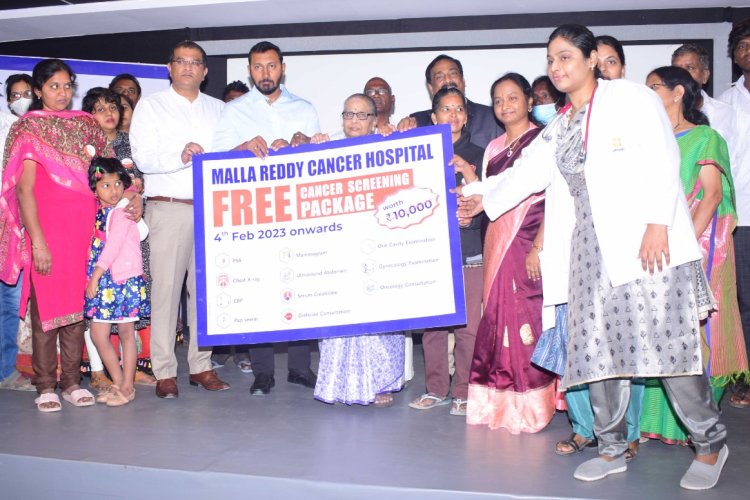 Free Cancer Screening Camp at Malla Reddy Cancer Hospital - Welthi ...