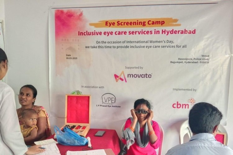 CBM India Celebrates International Women's Day with Free Eye Screening ...